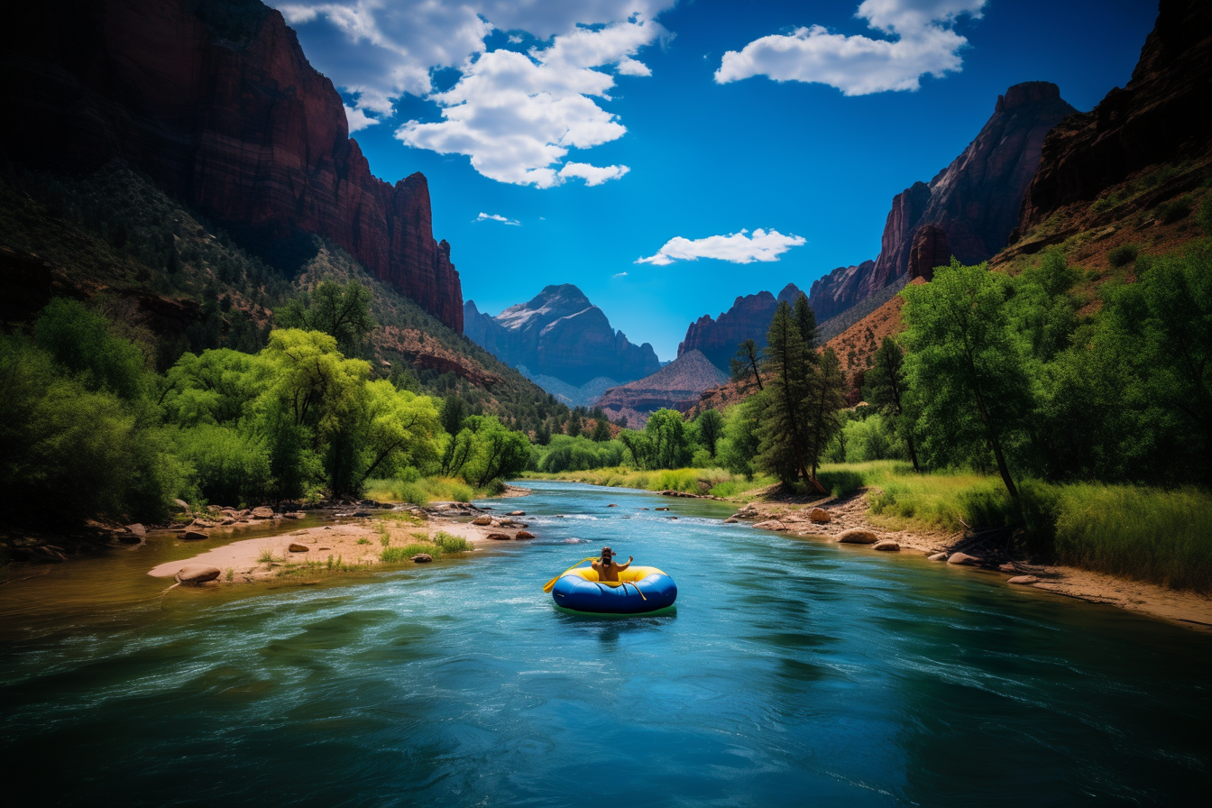 Zion Virgin River Tubing Adventures | Zion Tubing